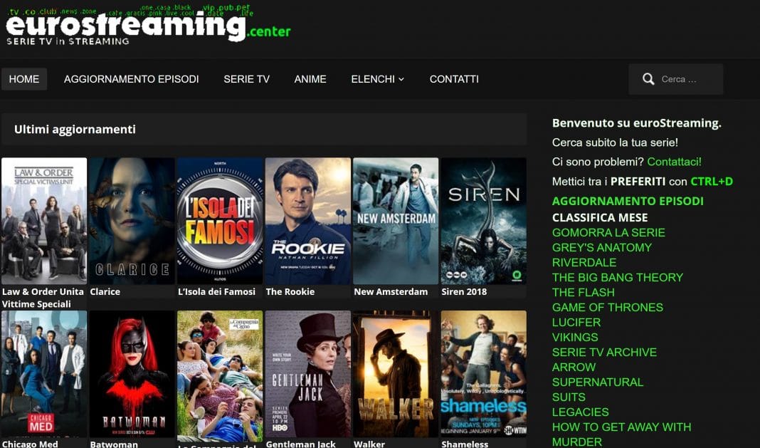 Eurostreaming ecco come accedere – nuovo indirizzo 2021 | TechBoom